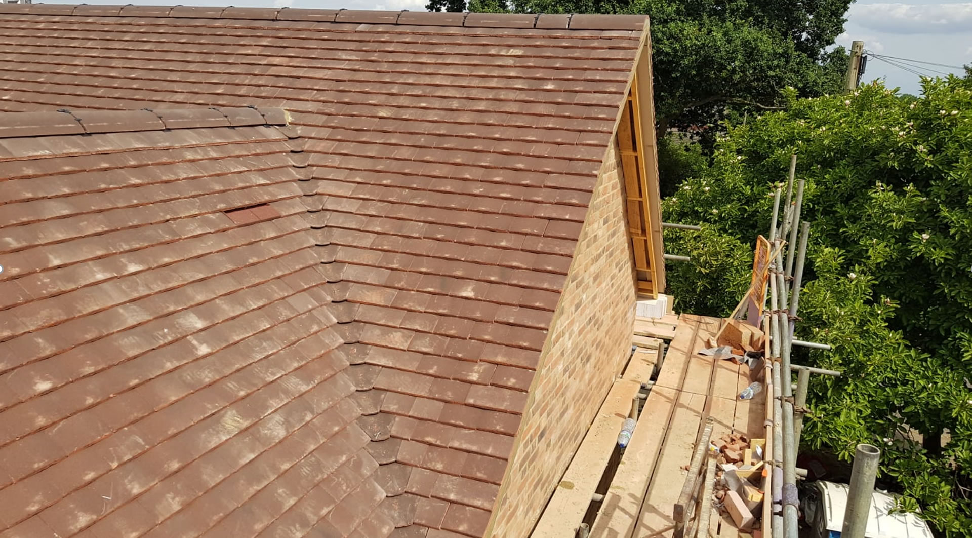 Tiled Roof In Steeple Claydon - Foster Construction